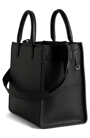 Zadig&Voltaire Calfskin Leather Tote Bag - Black