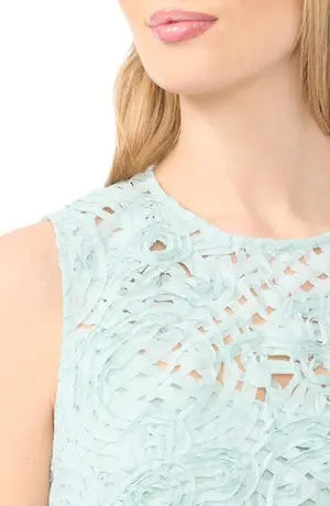 Ted Baker London Hazel Sheer Lace Shell