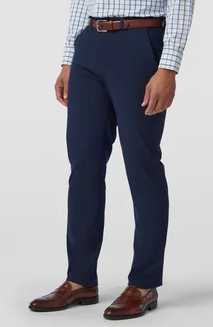 Mizzen+main Helmsman Athletic Fit Performance Chinos - Navy