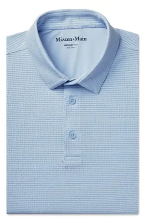 Mizzen+main Copa Trim Fit Performance Polo