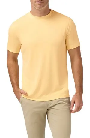 Mizzen+main Knox Solid Yellow T-shirt - Cornsilk