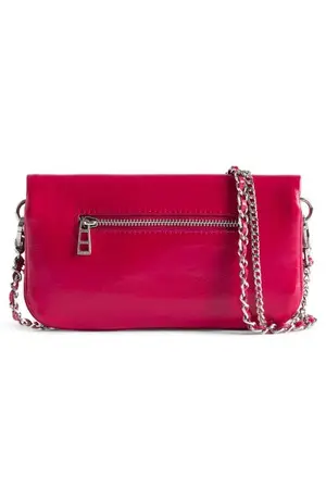 Zadig&Voltaire Rock Nano Patent Leather Clutch