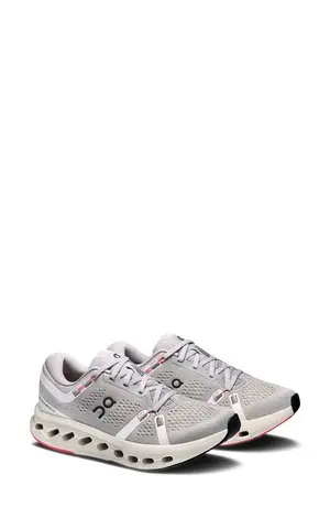 On Cloudsurfer 2 Athletic Running Shoe - Ore/ivory