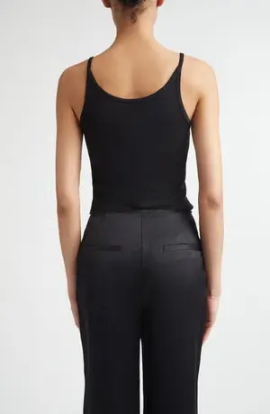 TOTEME Fluid Scoop Neck Jersey Tank