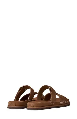 UGG Goldengaze Slide Sandal - Dark Chestnut