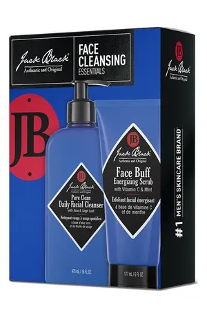 Jack Black Face Cleansing Essentials Set $65 Value - No Color