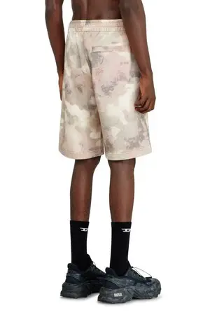DIESEL® P-crone-v1 Fleece Sweat Shorts