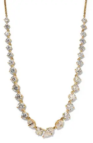Nadri Lucia Frontal Necklace - Gold