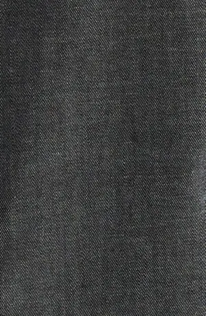 Zanella Bassano Tailored Fit Solid Stretch Cotton Twill Dress Shirt - Charcoal