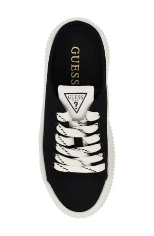 Guess Platform Slip-on Sneakers - Black
