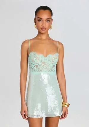 Retrofete Alixandra Sequin Dress