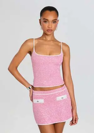 Retrofete Orphee Knit Top - Flamingo