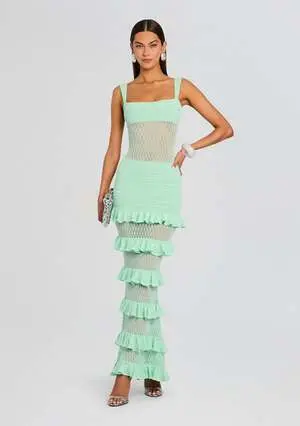 Retrofete Thora Knit Dress - Mint