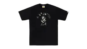 A BATHING APE City Camo College Tee Shirt - Black