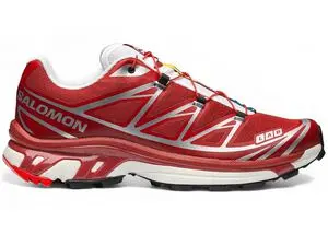 SALOMON XT-6 Sneakers Lava Falls/white/footwear Silver
