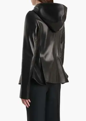 Khaite June Leather Jacket