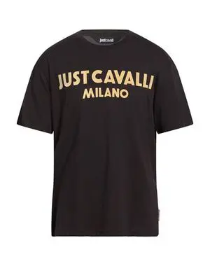 Just Cavalli T-shirt Size Cotton - Black