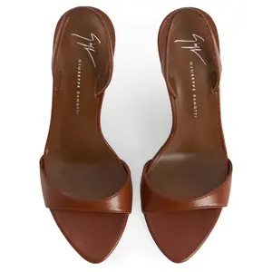 GIUSEPPE ZANOTTI Lilibeth 90 Slingback Sandal - Light_brown