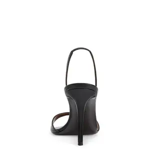 GIUSEPPE ZANOTTI Lilibeth 90 Slingback Sandal - Black