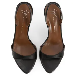 GIUSEPPE ZANOTTI Lilibeth 90 Slingback Sandal - Black
