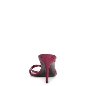 GIUSEPPE ZANOTTI Intriigo Braid 70 Leather Mules - Pink