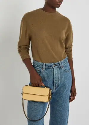 COACH Elora Leather Cross-body Bag - Cream