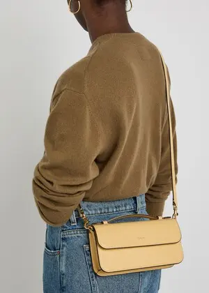 COACH Elora Leather Cross-body Bag - Cream