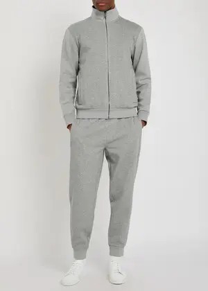 BOSS Melange Cotton-blend Sweatshirt