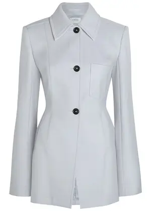 Sportmax Fitted Cotton-blend Jacket