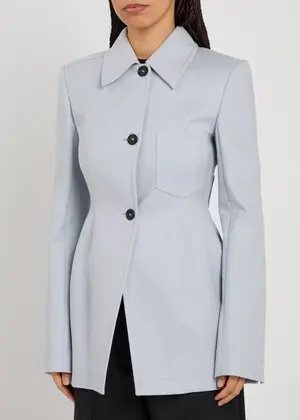 Sportmax Fitted Cotton-blend Jacket