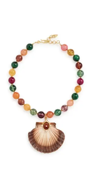 Brinker & Eliza Electric Bloom Necklace