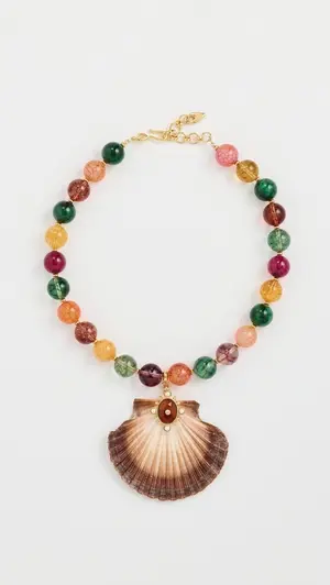 Brinker & Eliza Electric Bloom Necklace