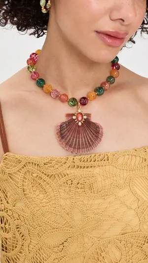 Brinker & Eliza Electric Bloom Necklace