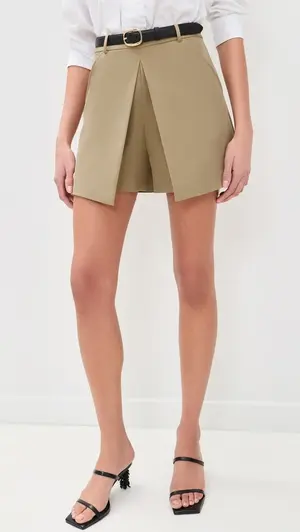 SELF-PORTRAIT Twill Skort