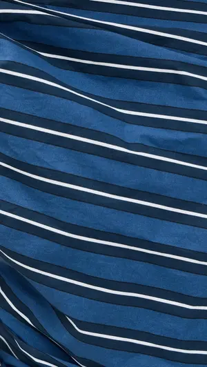 Staud Phare One-shoulder Striped Top