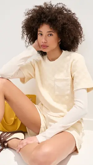 STATE & LAKE Sofia Top - Ivory