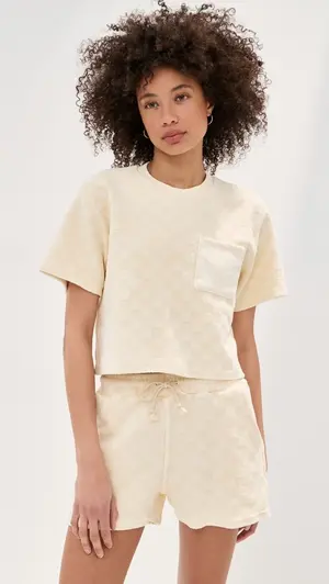 STATE & LAKE Sofia Top - Ivory