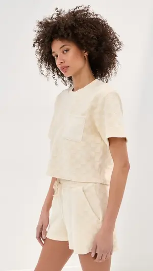 STATE & LAKE Sofia Top - Ivory