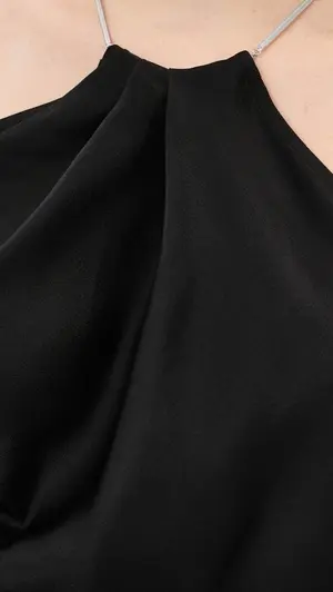 Victoria Beckham Chain Detail Halter Neck Cami Top