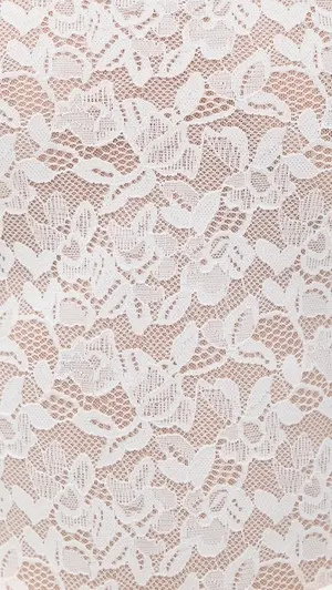 Good American Stretch Lace Scoop Neck Thong Bodysuit - Chalk