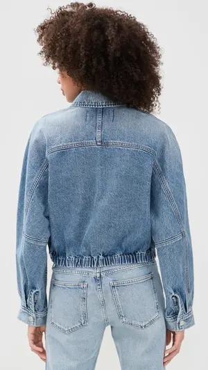AGOLDE Dixon Cocoon Bomber Jacket - Outbreak