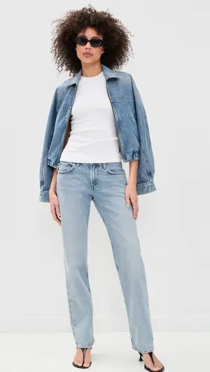 AGOLDE Dixon Cocoon Bomber Jacket - Outbreak