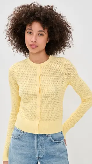 Joe's Jeans Pointelle Dani Cardigan