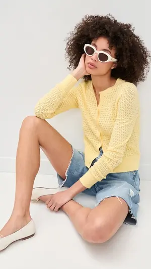 Joe's Jeans Pointelle Dani Cardigan