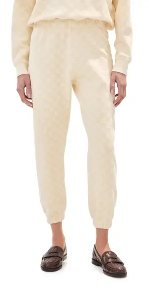 STATE & LAKE Nicole Sweatpants - Ivory