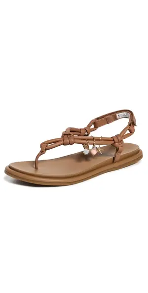Sperry Isla T-bar Sandals - Tan
