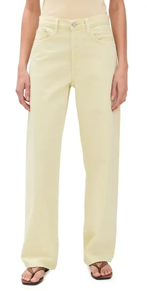AGOLDE Arc Jeans - Lemon Zest