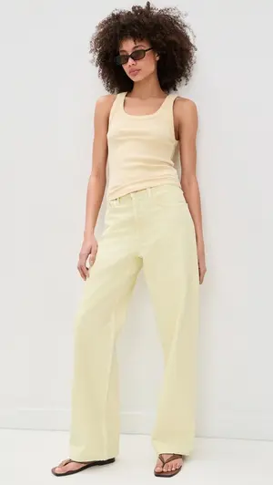 AGOLDE Arc Jeans - Lemon Zest