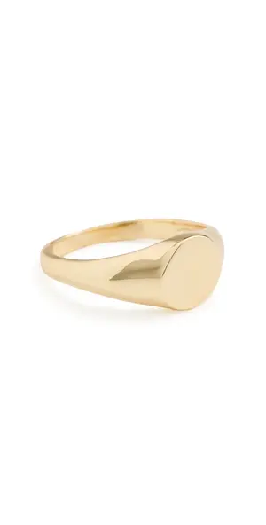 Shashi Signet Ring - Gold
