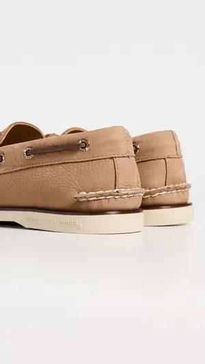Sperry Gold Cup Authentic Original 2-eye Nubuck Boat - Beige